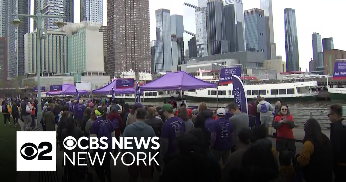 Lustgarten Foundation's Walk For Pancreatic Cancer Research - CBS New York