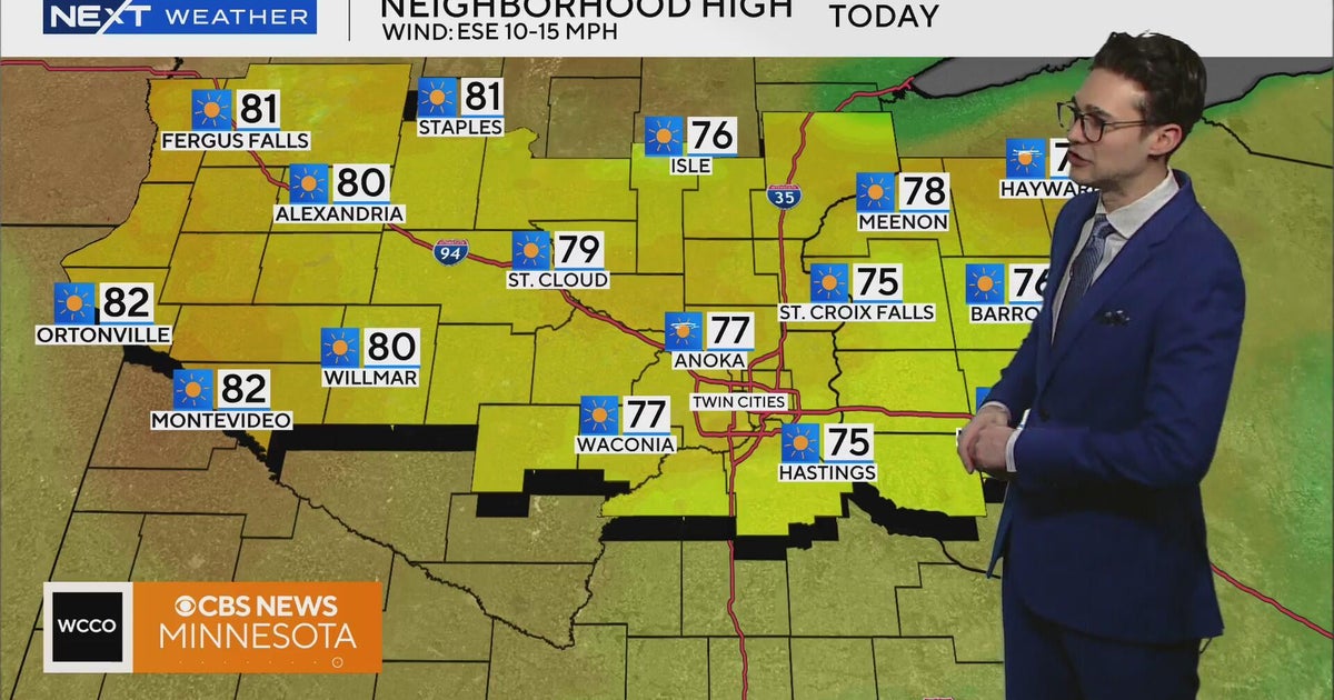 NEXT Weather: 5 a.m. report for Minnesota from May 5, 2025 - CBS Minnesota
