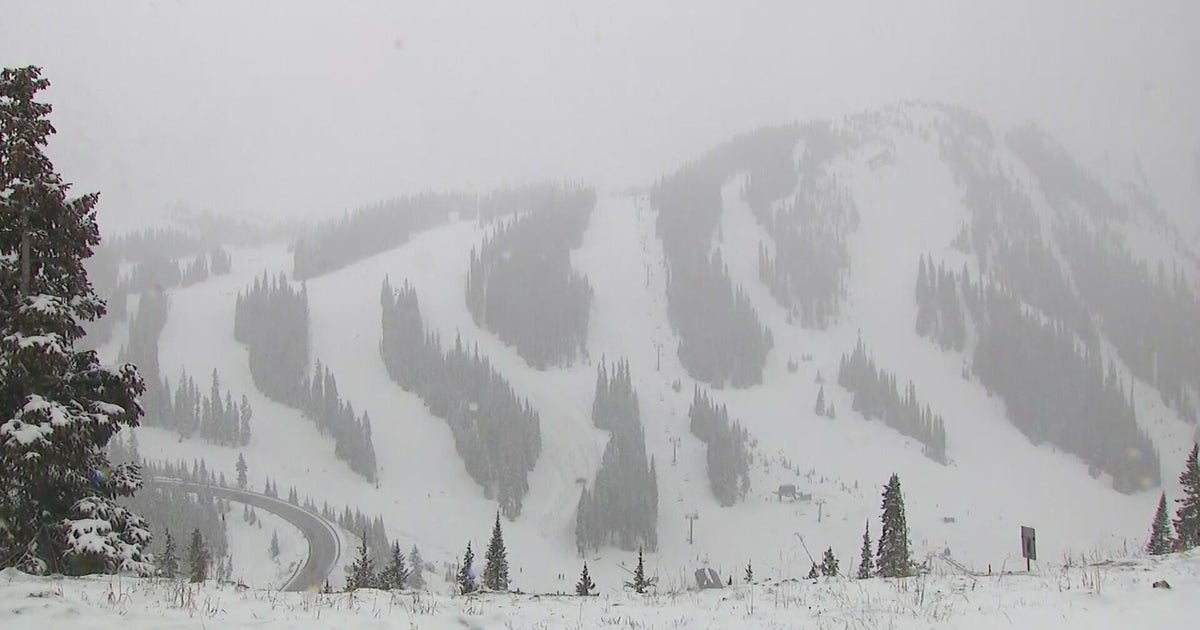 Snow continues to fall in Colorado's mountains - CBS Colorado