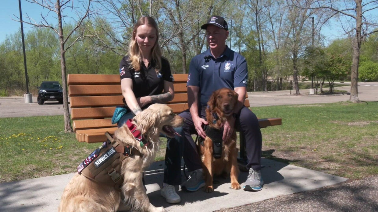 This K-9 therapy dog duo can be deployed to any law enforcement agency ...