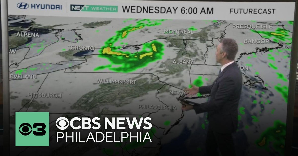 Brief shower possible Wednesday, but it'll be mostly sunny in the ...