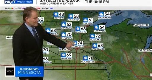 NEXT Weather: 10 p.m. report for Minnesota on May 6, 2025 - CBS Minnesota