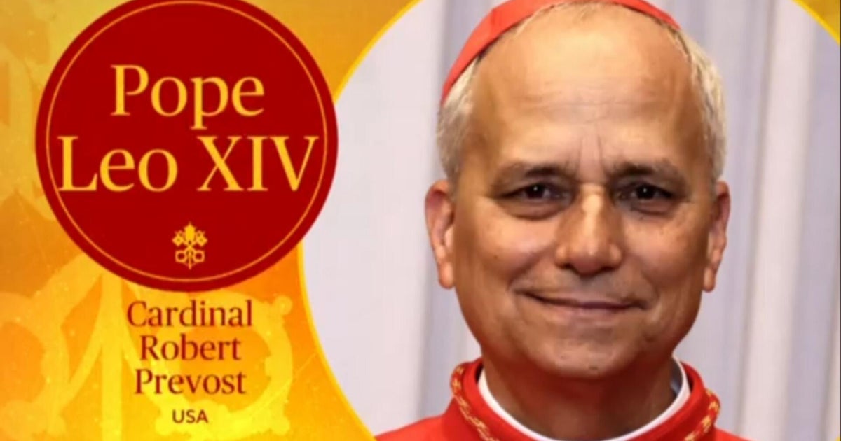 Watch: Cardinal Robert Prevost of U.S. announced as new pope, takes name Leo XIV - CBS News