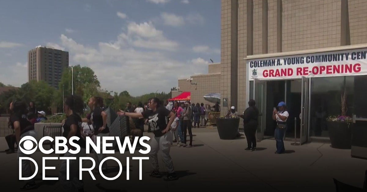 Detroit community center back open after $11 million renovation - CBS ...