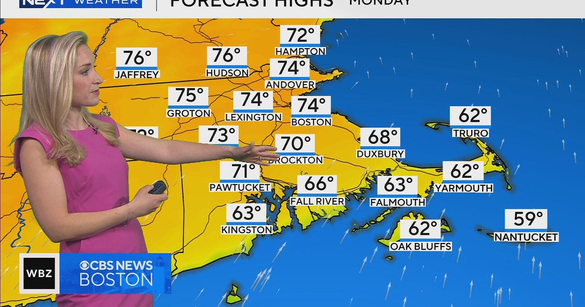 Next Weather: WBZ midday forecast for May 11, 2025 - CBS Boston