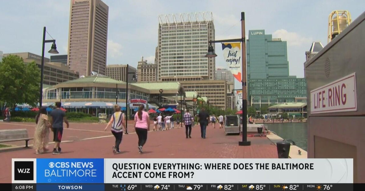 Where does the Baltimore accent come from? - CBS Baltimore