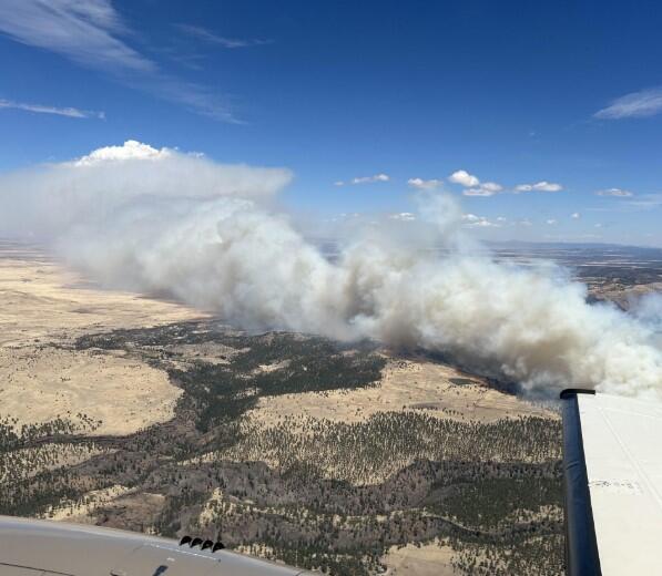 Greer Fire in eastern Arizona grows to 9,500 acres with no containment ...