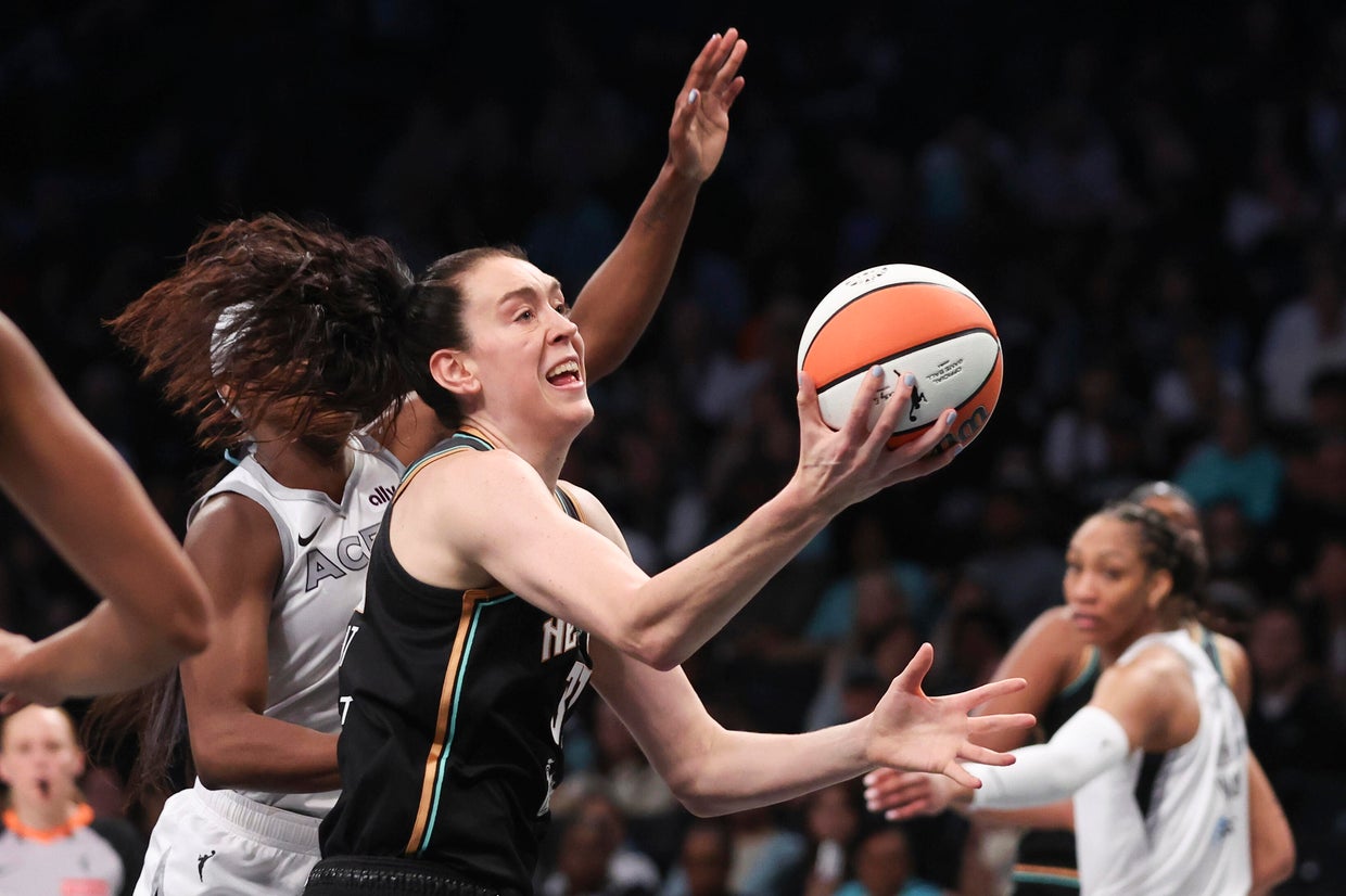 New York Liberty beat Las Vegas Aces 92-78 in WNBA opener after raising ...