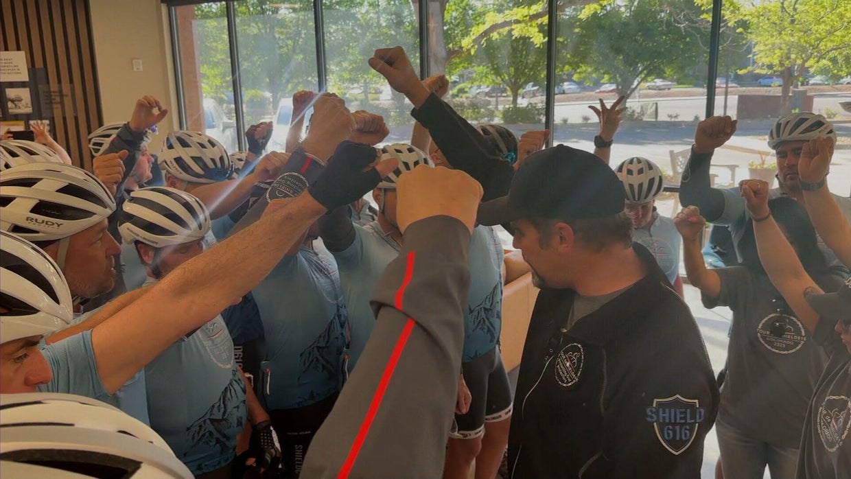 Colorado first responders bike across the state to honor fallen officer ...
