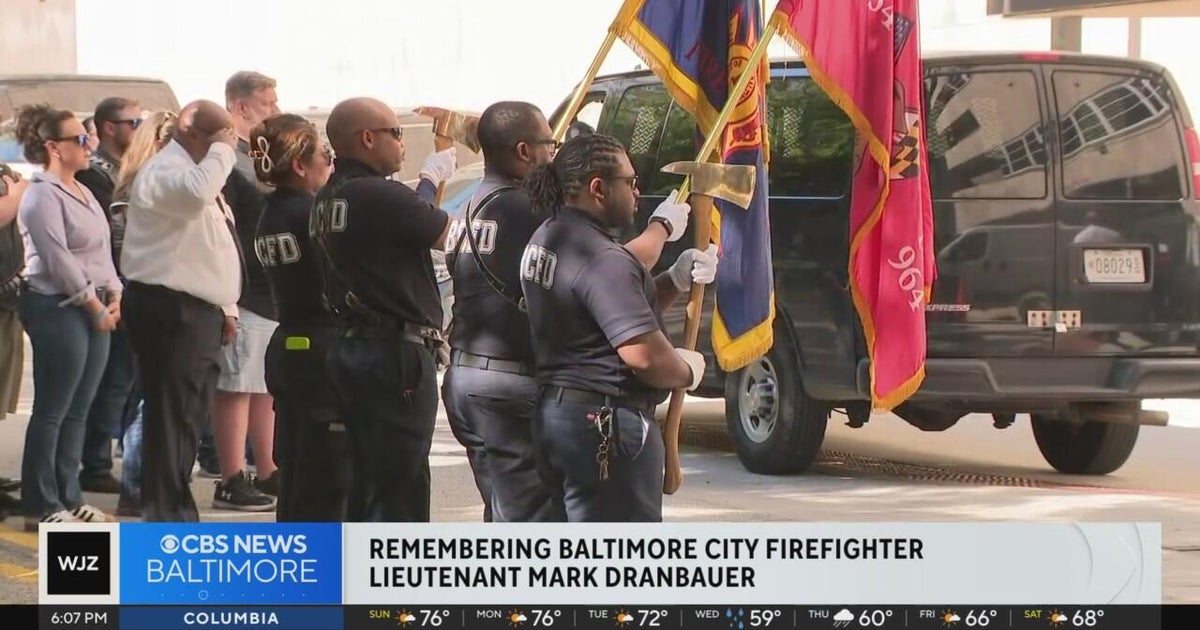 Remembering Baltimore City firefighter Lieutenant Mark Dranbauer - CBS ...
