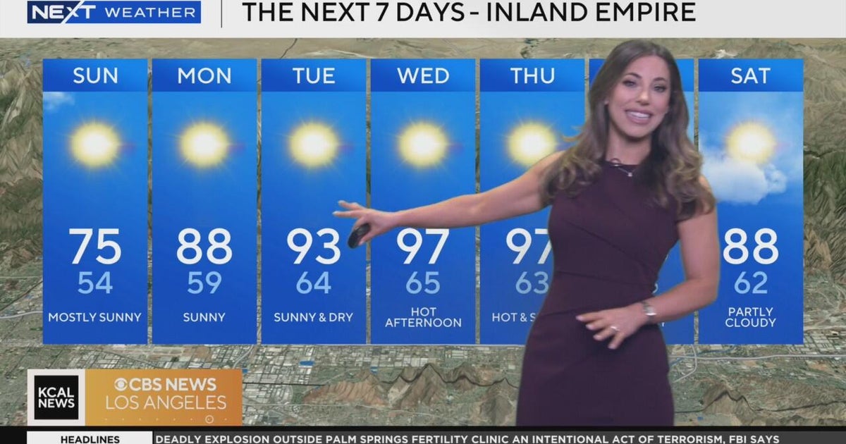 Alex Biston's 6 a.m. forecast | NEXT Weather (5/18) - CBS Los Angeles