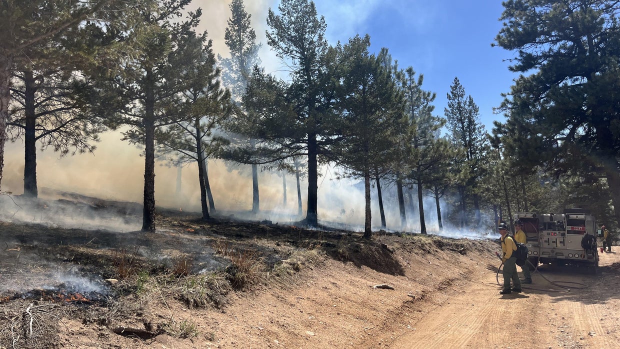 Prescribed burn underway southwest of Boulder to mitigate wildfire ...