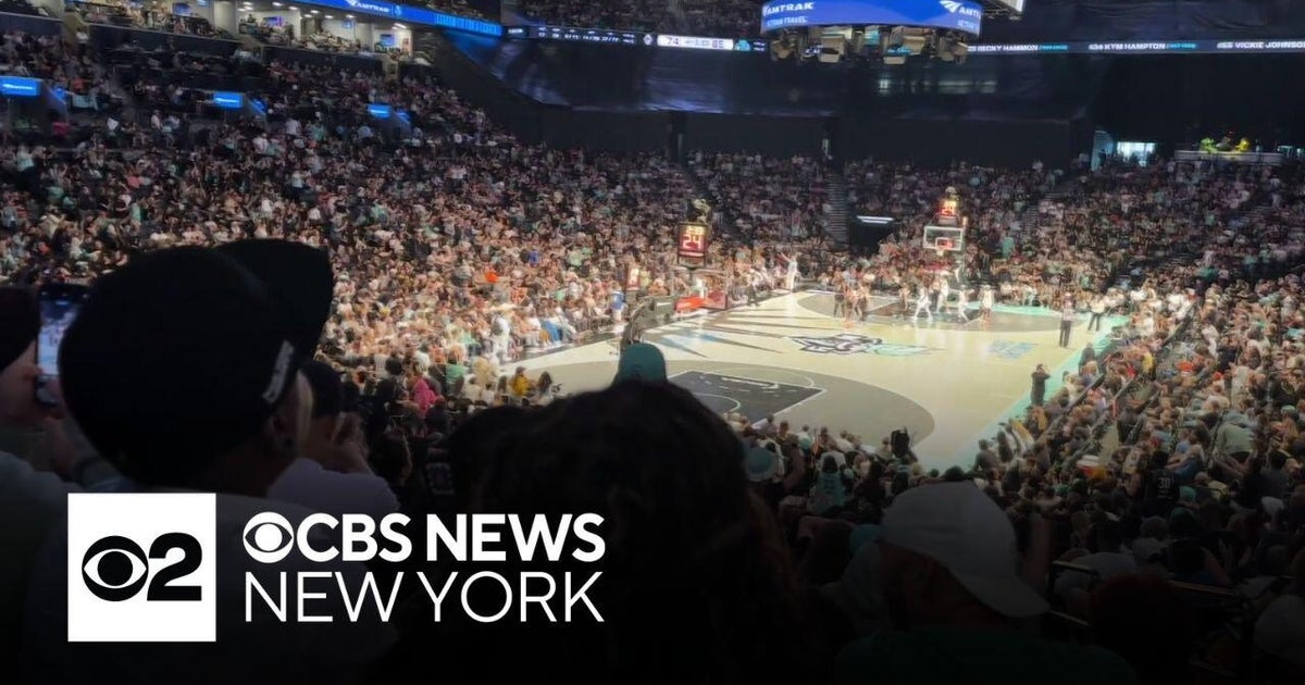 New York Liberty fans celebrate WNBA title at sold-out home opener ...