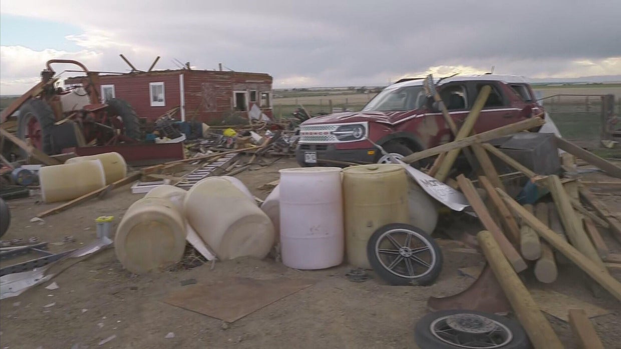 Cleanup continues in Colorado after possible tornadoes damage dozens of buildings - CBS Colorado