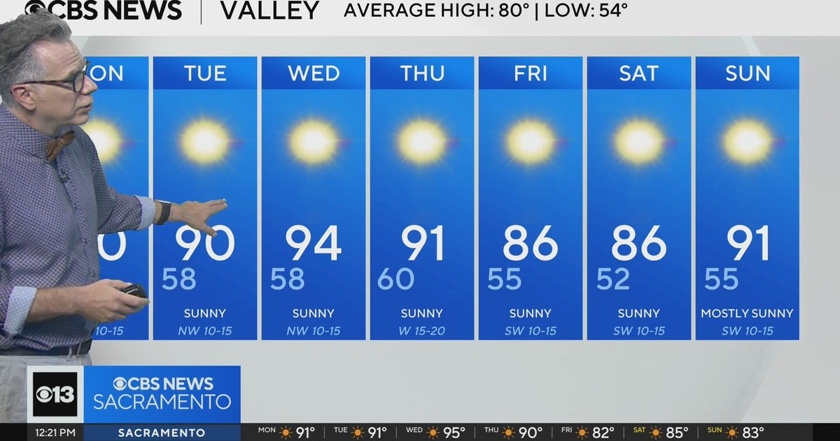 Monday afternoon Northern California weather forecast - May 19, 2025 ...