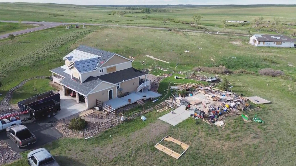 Colorado homeowner reflects on tornado damage after returning from ...