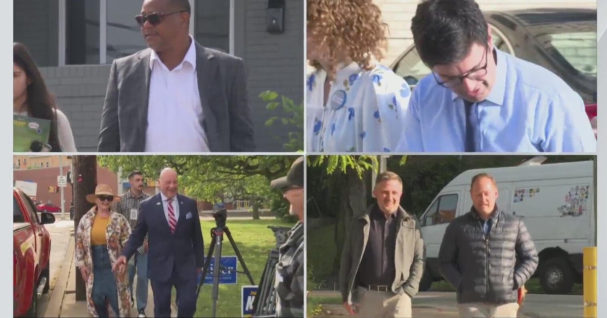 Pittsburgh mayoral primary candidates take to the polls - CBS Pittsburgh