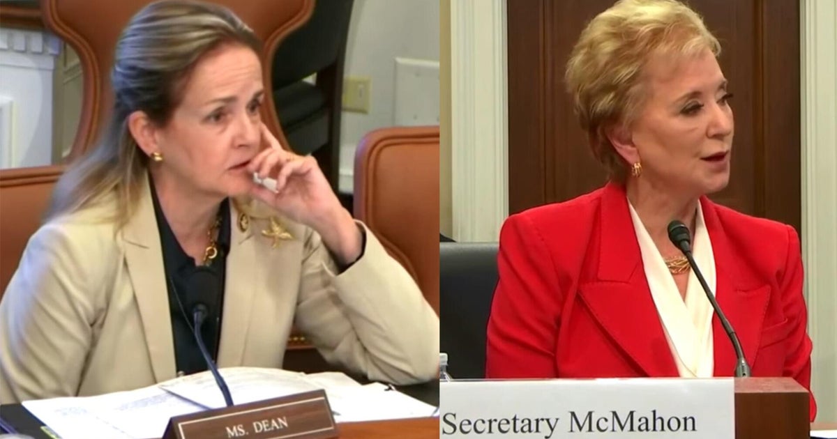 Watch Education Secretary Linda Mcmahon Confronted In Hearing Over