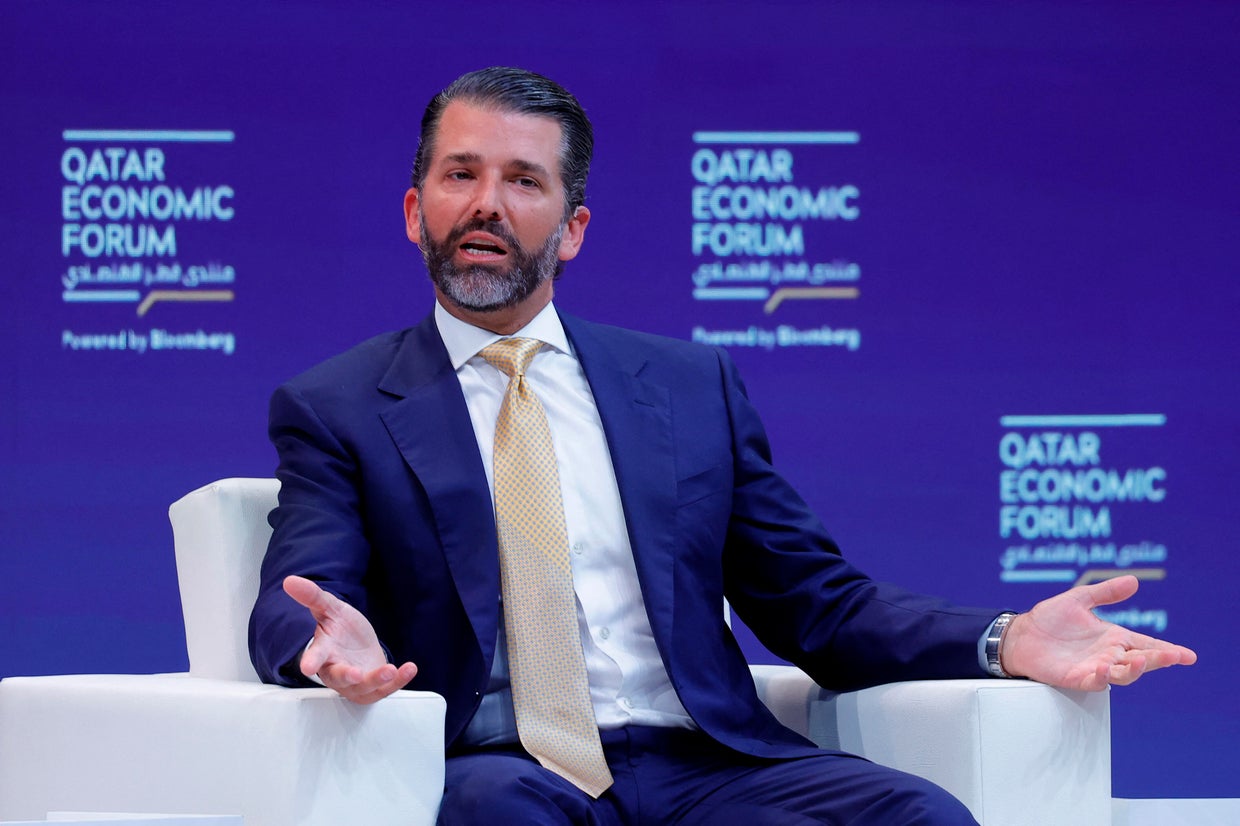 Trump Jr. says "maybe one day" he'll run for president - CBS News