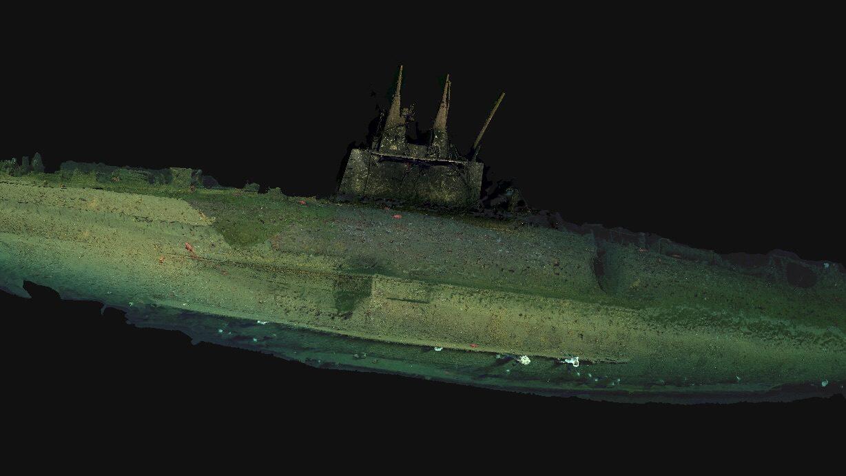 WWI submarine captured in never-before-seen images over century after ...