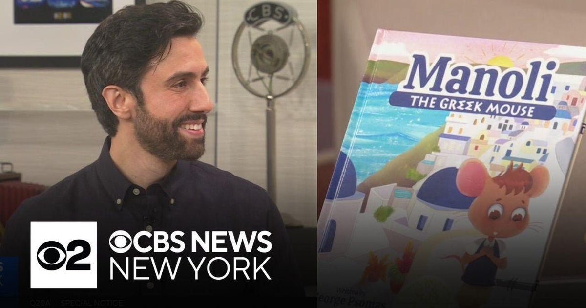 "Manoli the Greek Mouse" author George Psomas interview - CBS New York