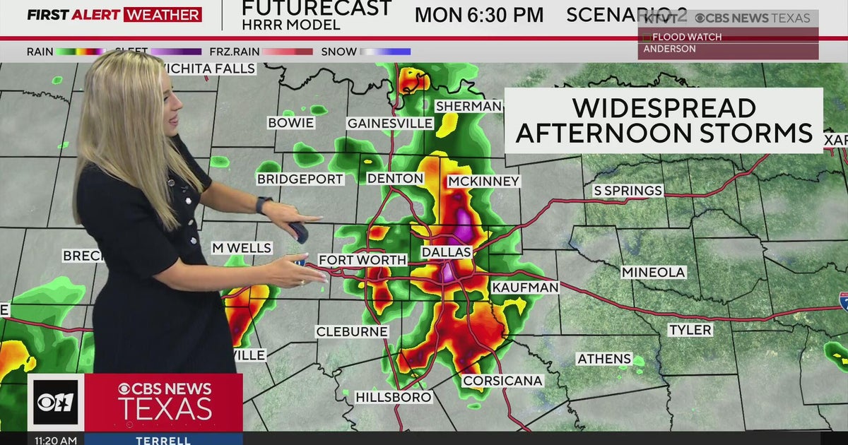 Widespread afternoon storms possible for North Texas on Memorial Day ...