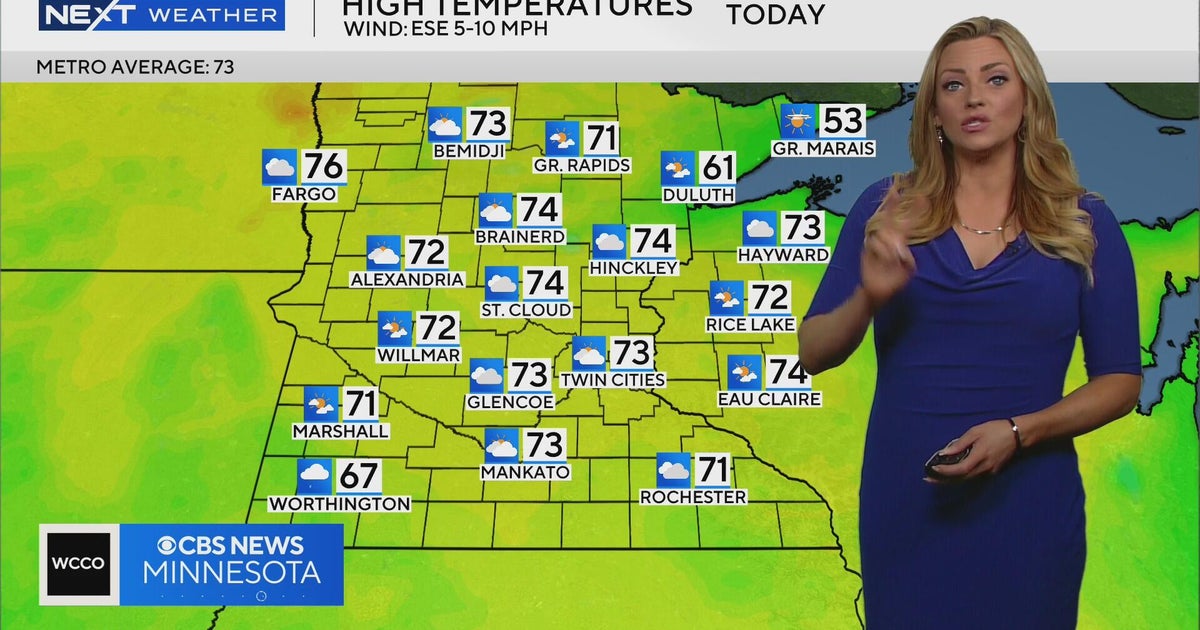NEXT Weather: Noon report for Minnesota from May 26, 2025 - CBS Minnesota