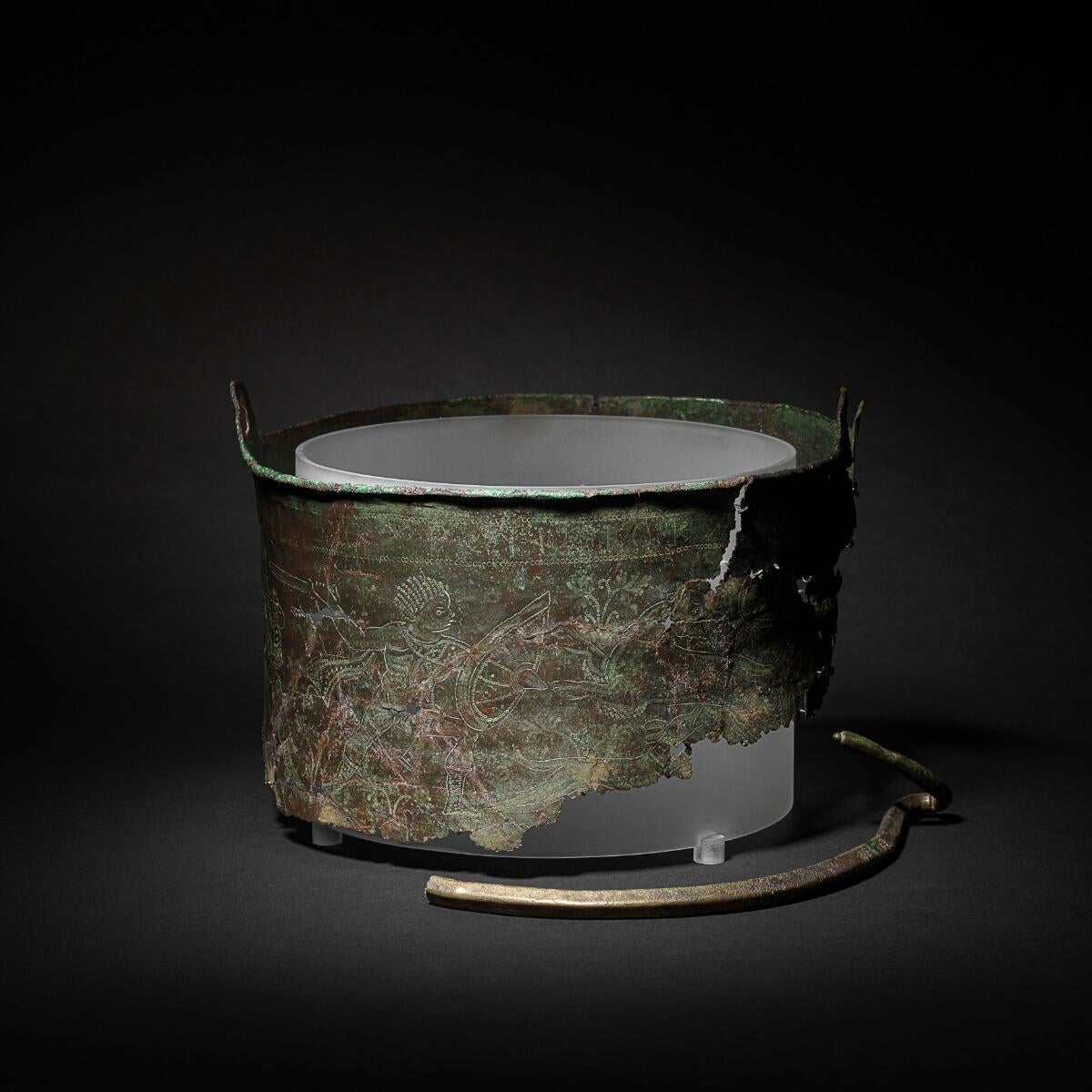 1,500-year-old bucket with human bones found inside was cremation ...