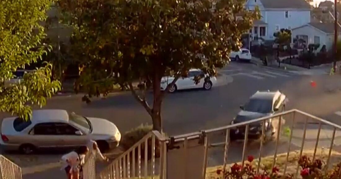 Surveillance video captures fatal Oakland pedestrian crash following ...