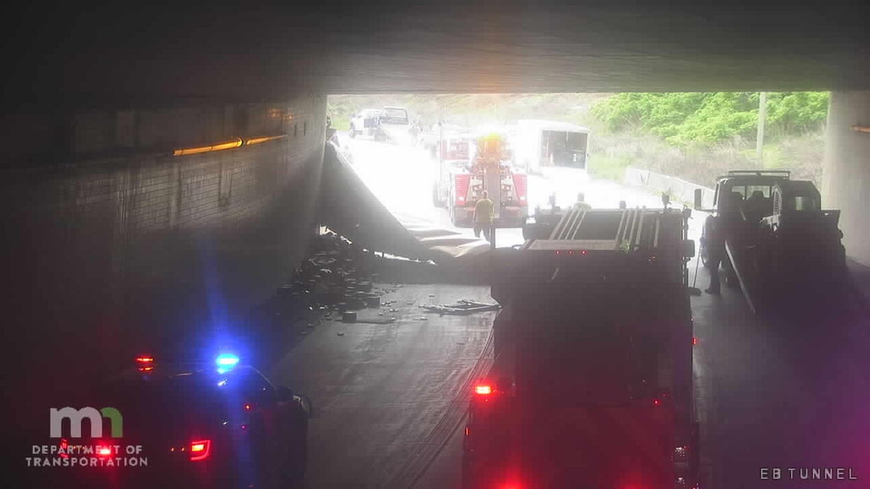 Video shows semi crashing into Lowry Hill Tunnel near downtown ...