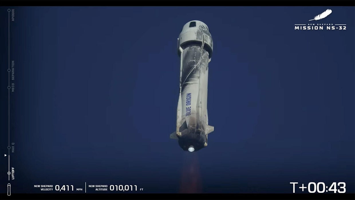 Blue Origin launches 6 passengers on sub-orbital trip to the edge of ...