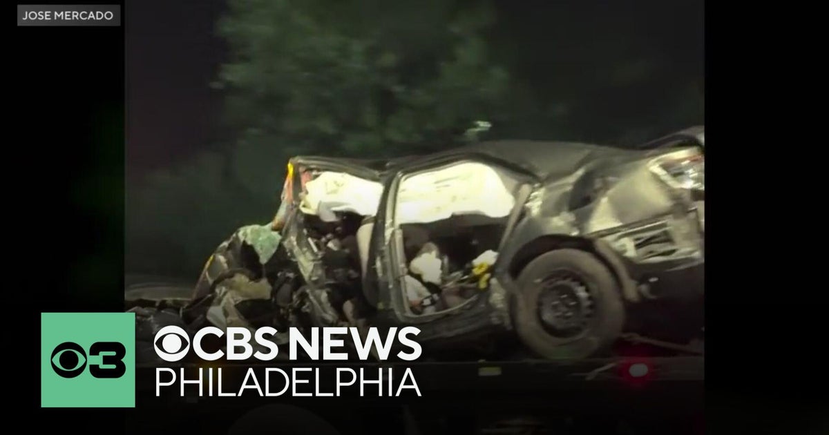 Damaged vehicle hauled from scene of Limerick Township, Pa. crash after ...