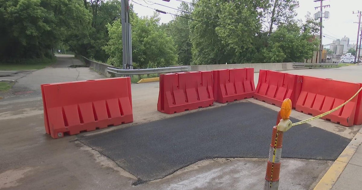 Fourth Avenue Bridge in Tarentum is open to traffic - CBS Pittsburgh