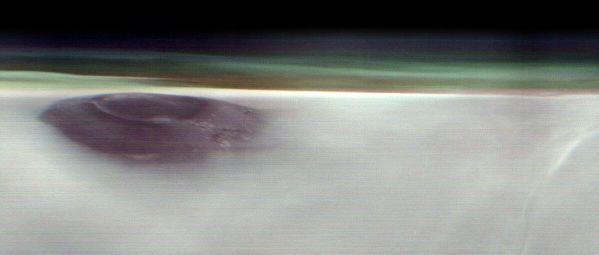 Mars volcano twice as big as Earth's tallest one seen poking through ...