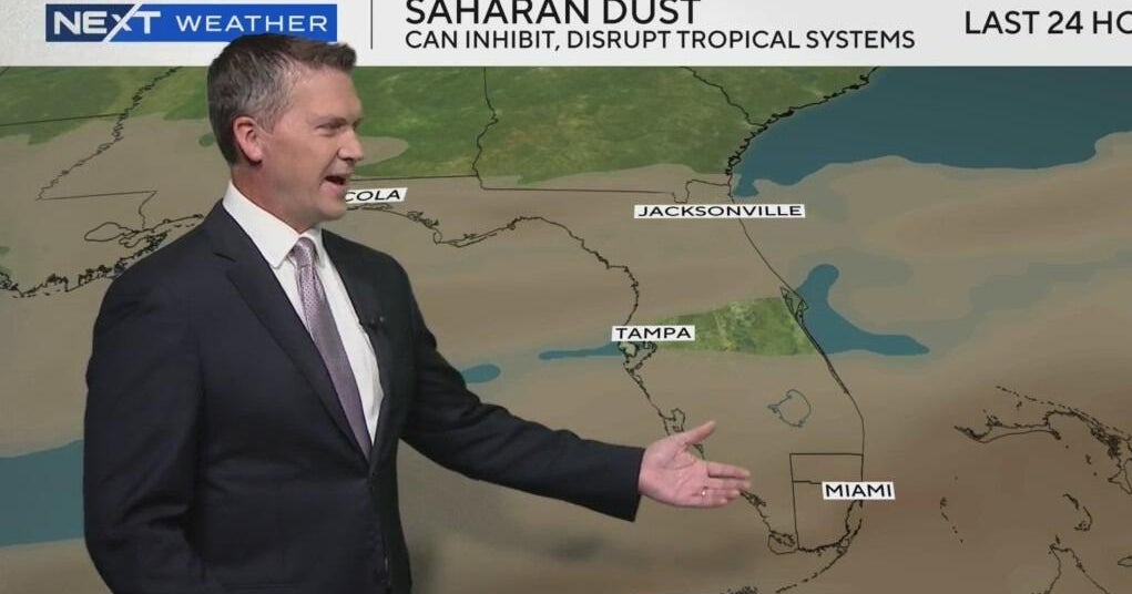 A nice sea breeze will help thin out the Saharan dust over South ...