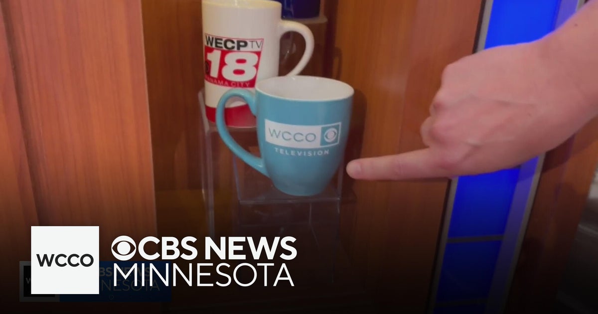 WCCO mug is tucked away on “Late Show with Stephen Colbert” set - CBS ...