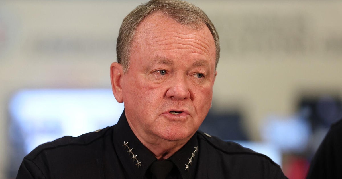 LAPD chief speaks out about deployment of military forces to anti-ICE ...