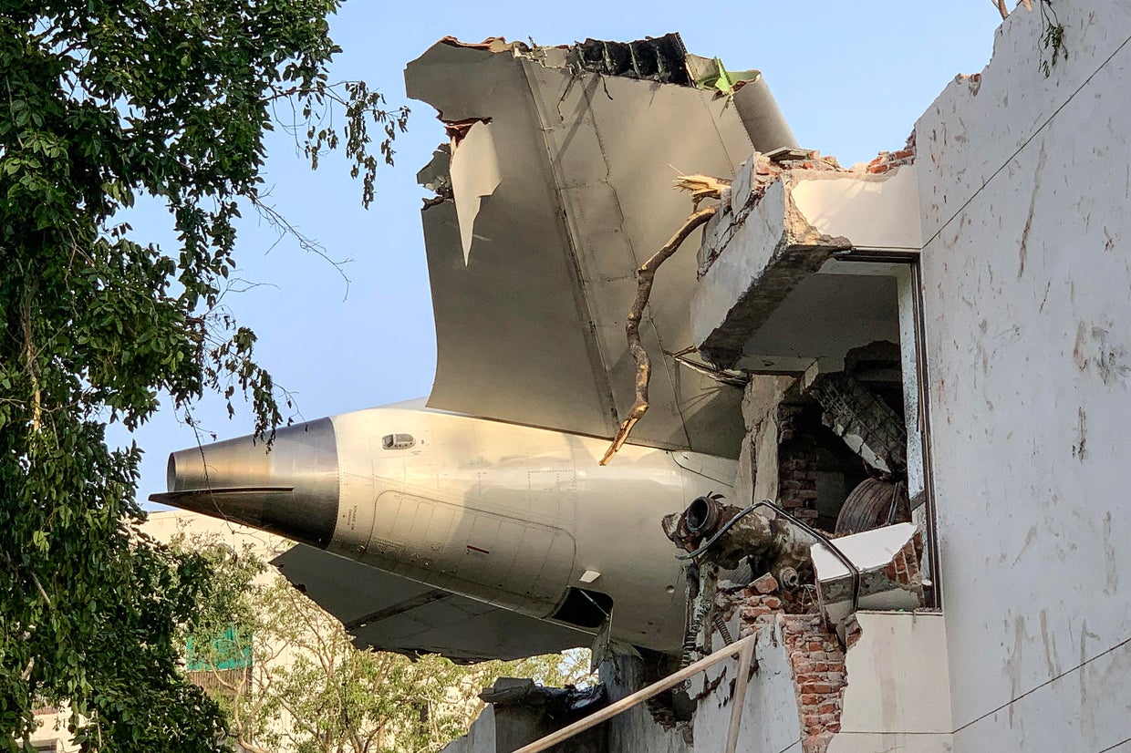 Man says he's the sole survivor of the Air India plane crash - CBS News