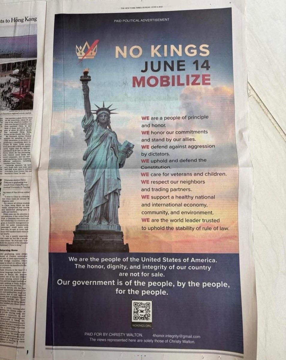 Walmart heiress Christy Walton promotes "No Kings" anti-Trump protest ...