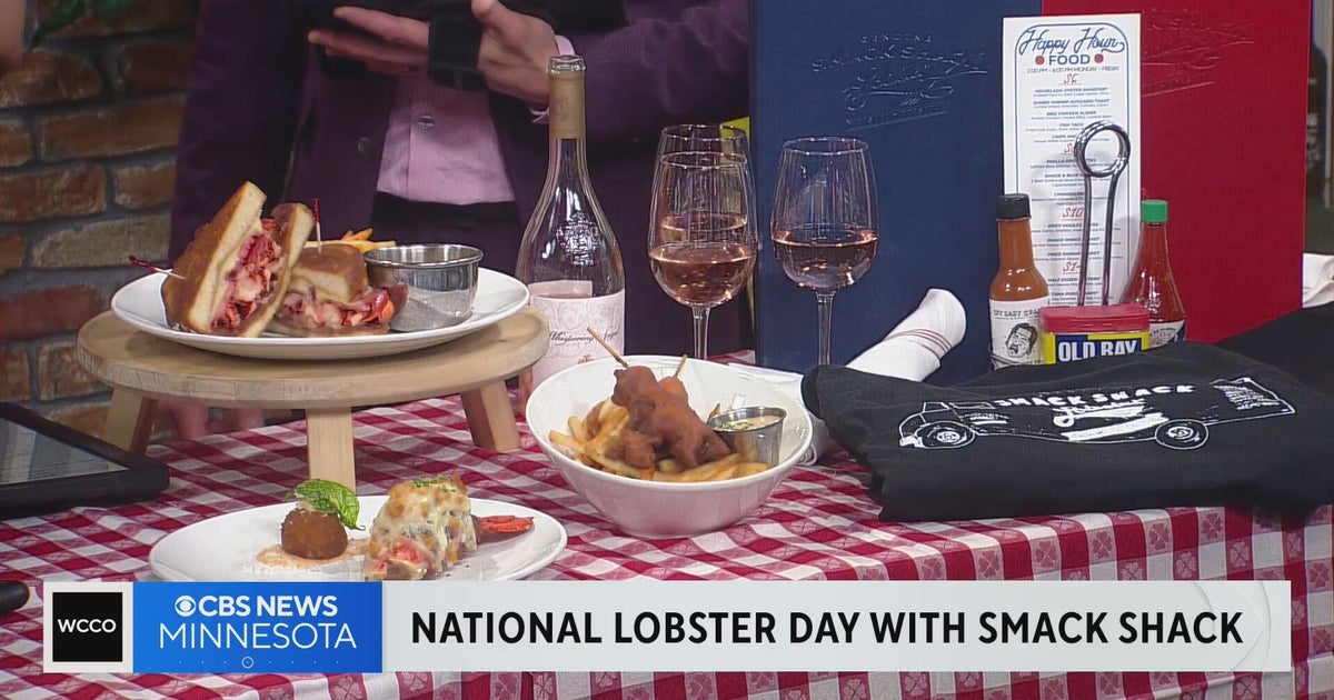 Smack Shack unveils plans for National Lobster Day - CBS Minnesota