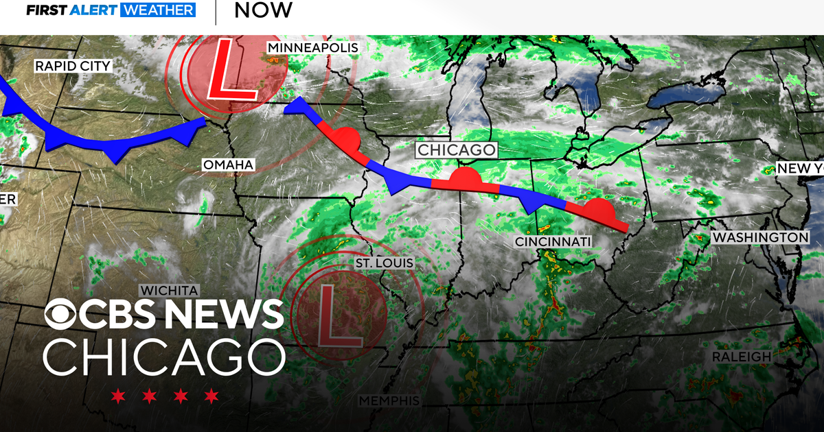 Chicago weather: Cloudy with passing showers - CBS Chicago