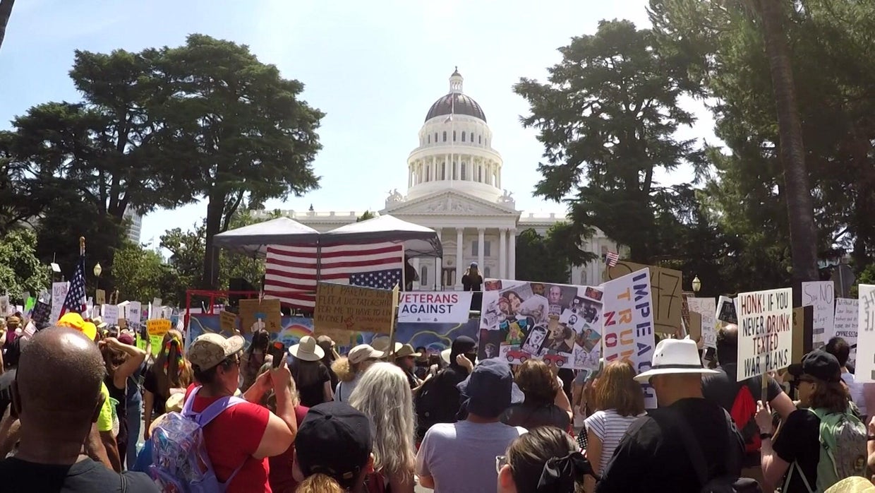 "No Kings" protest draws thousands to California State Capitol in ...