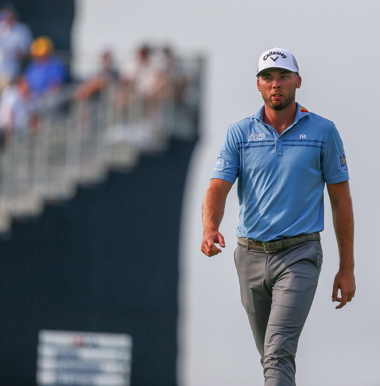 Sam Burns leads U.S. Open after rain-soaked third round at Oakmont ...