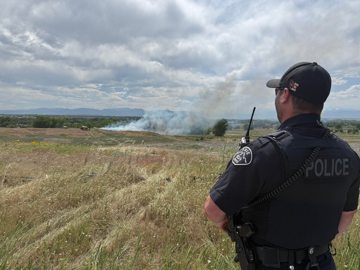 Grass fire contained near Mount Pleasant Cemetery in Northern Colorado ...