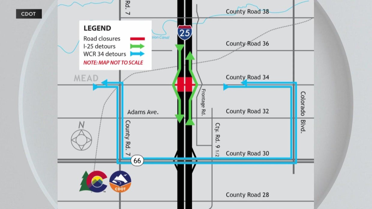 Colorado Department of Transportation plans nightly closures on I-25 ...