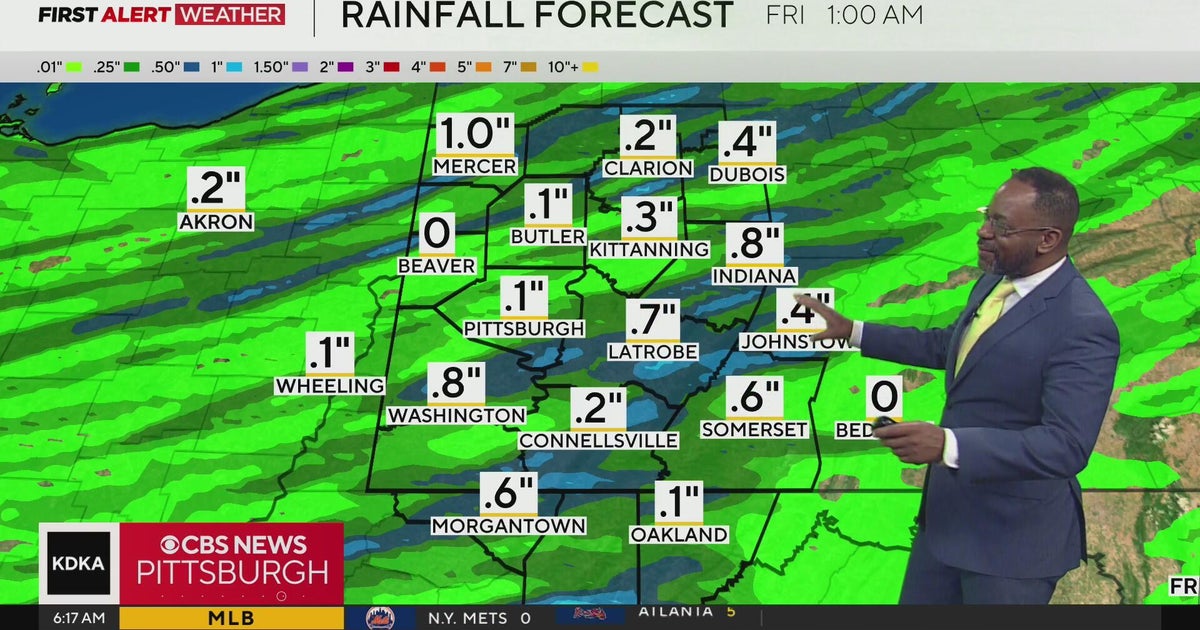 KDKA-TV Morning Forecast (6/19) - CBS Pittsburgh