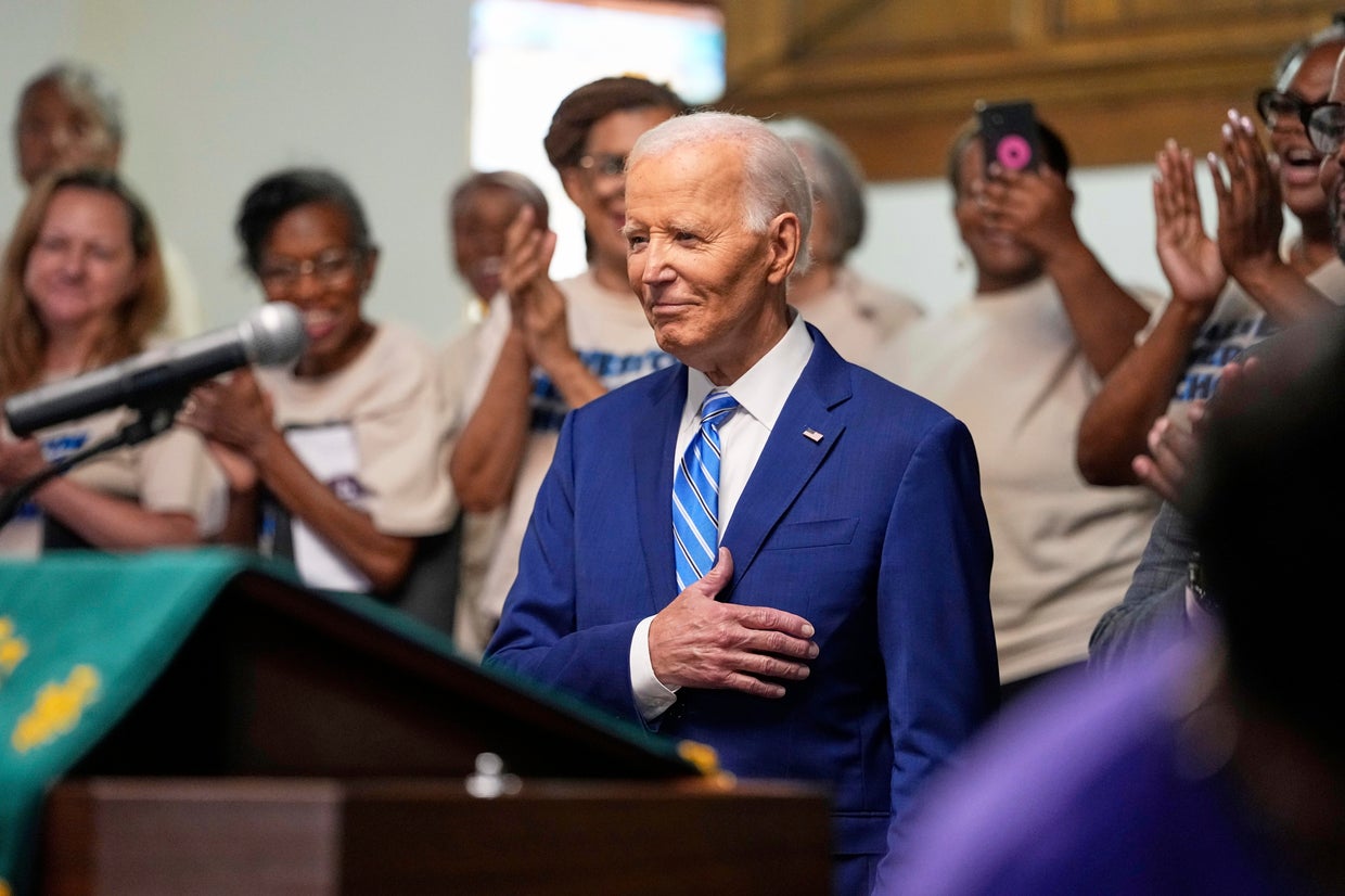 Biden pans "efforts to erase history" — and takes veiled shot at Trump ...