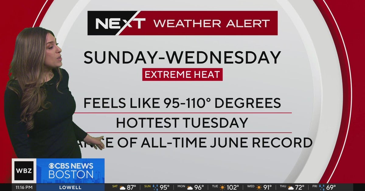 Next Weather: WBZ weather forecast - CBS Boston
