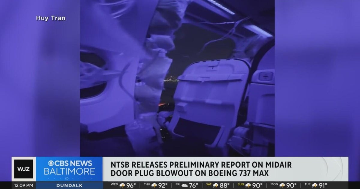 NTSB releases preliminary report on Midair door plug blow out on a ...