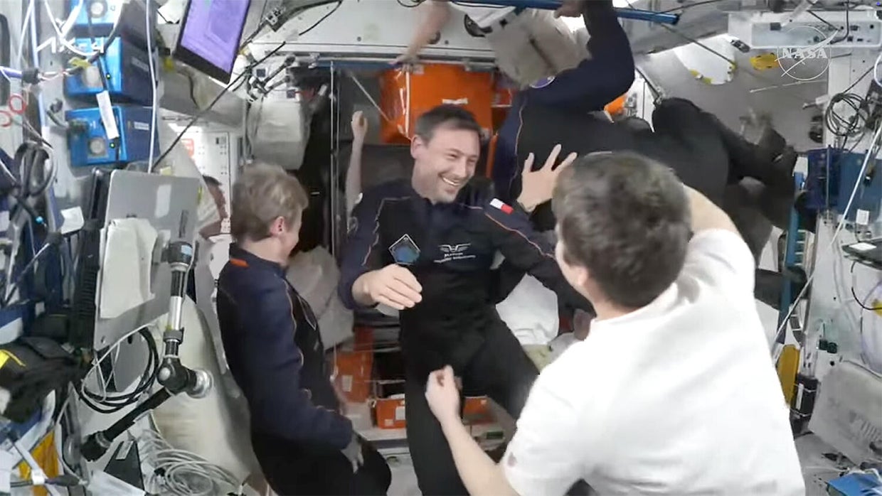 Ax-4 crew docks with International Space Station after 28-hour ...